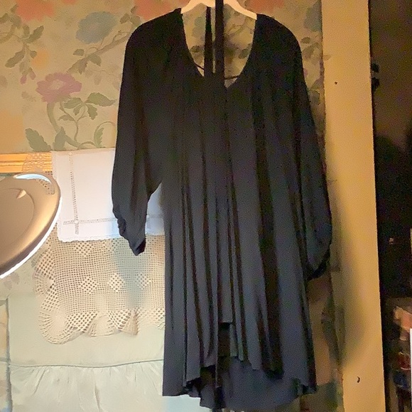 Dresses | Flowy New Funky Black Dress | Poshmark